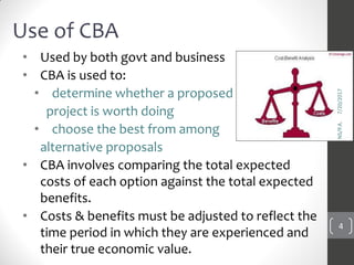Cost Benefit Analysis: An Introduction | PPT