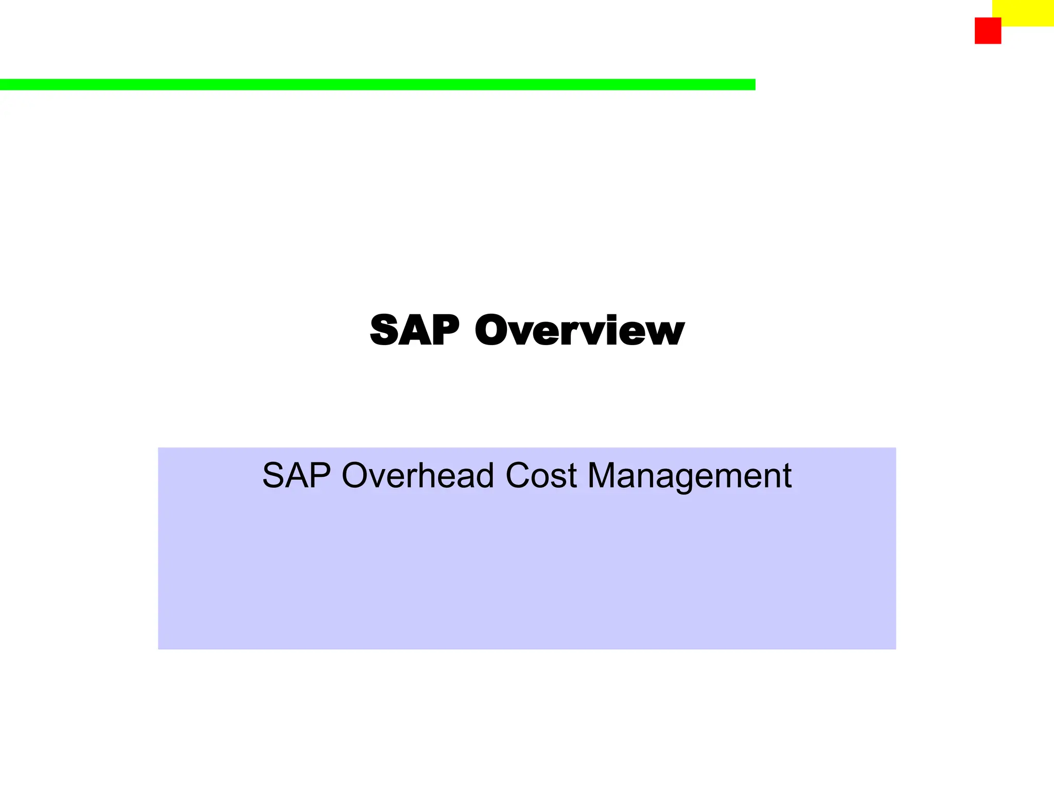 SAP Finance & Controlling_ Cost_center_accounting.ppt