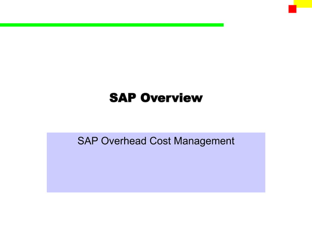 SAP Finance & Controlling_ Cost_center_accounting.ppt