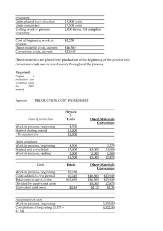 Cost ch17 quis | PDF