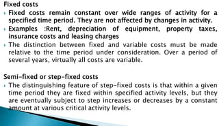 Cost Classification in Management Accountingx | PPT
