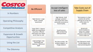 Costco Wholesale | Case-study | PPTX | Logistics | Business