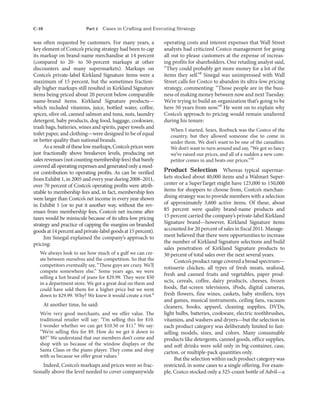 Costco case: Costco Mission, Business Model and Strategy | PDF