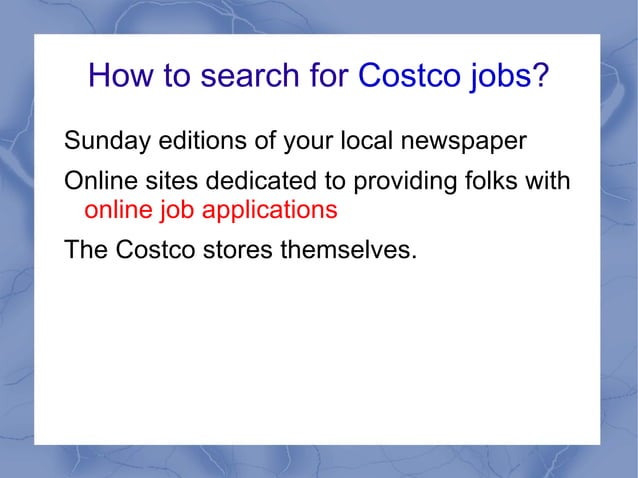 Costco jobs | ODP | Job Search | Careers