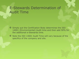 Cost Comparison of e-Stewards and R2 Certification | PPT