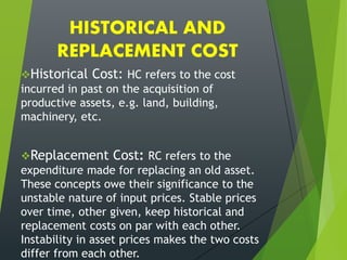 Cost concept | PPT