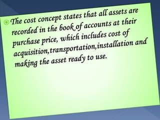 Cost concept ana | PPTX