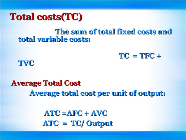Cost Concepts | PPT