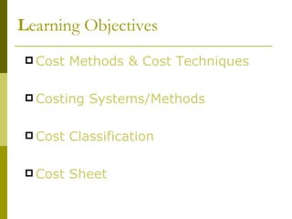 Cost concepts | PPT | Business | Business and Finance