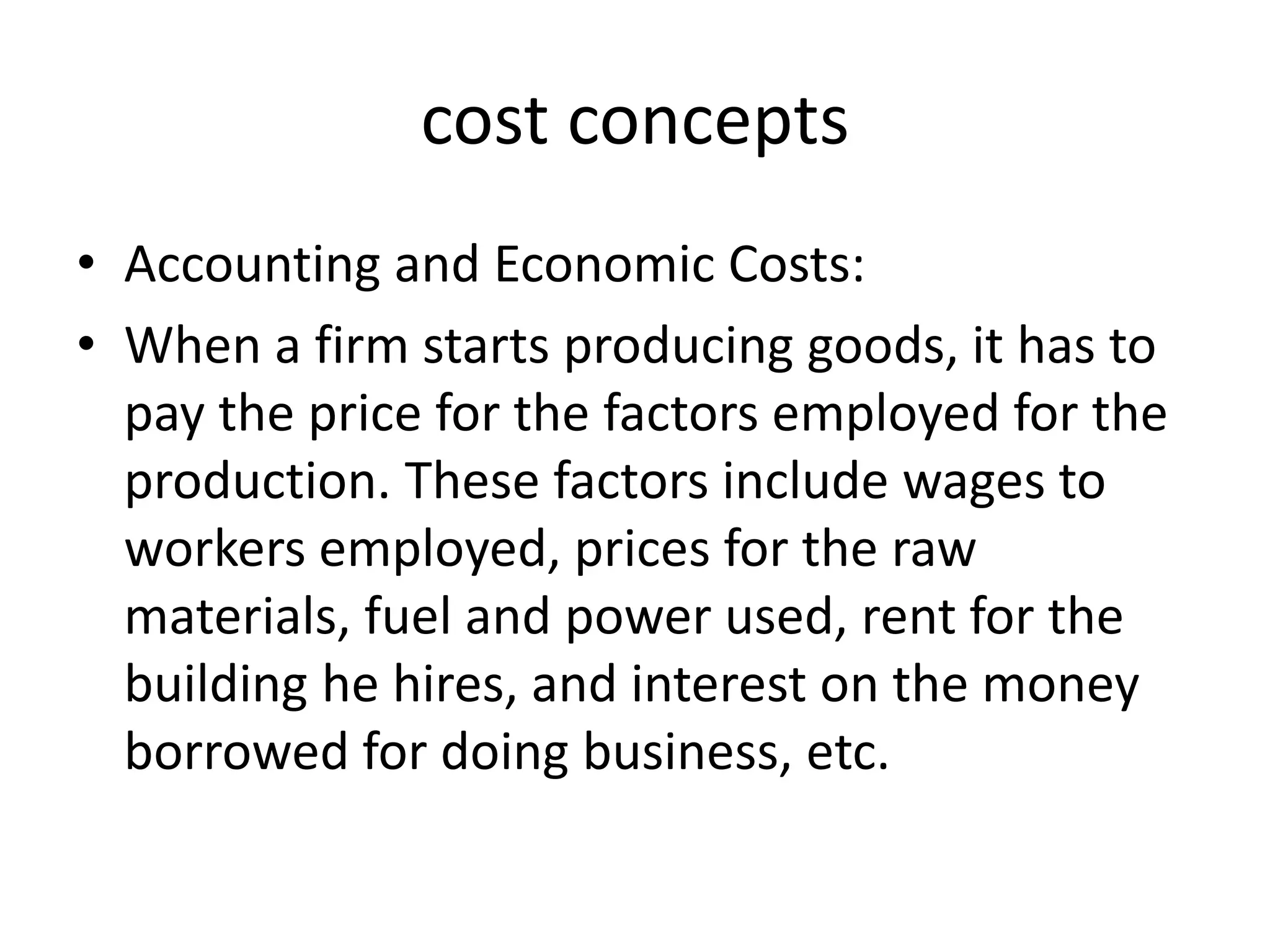 COST CONCEPTS.pptx | Free Download