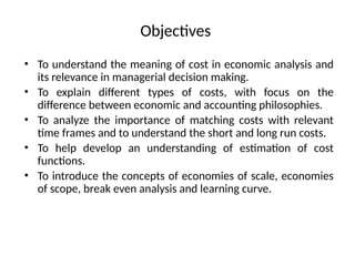 Cost Concepts in depth knowledge to .ppt