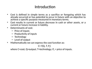 Cost Concepts in depth knowledge to .ppt
