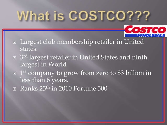 Costco | PPT