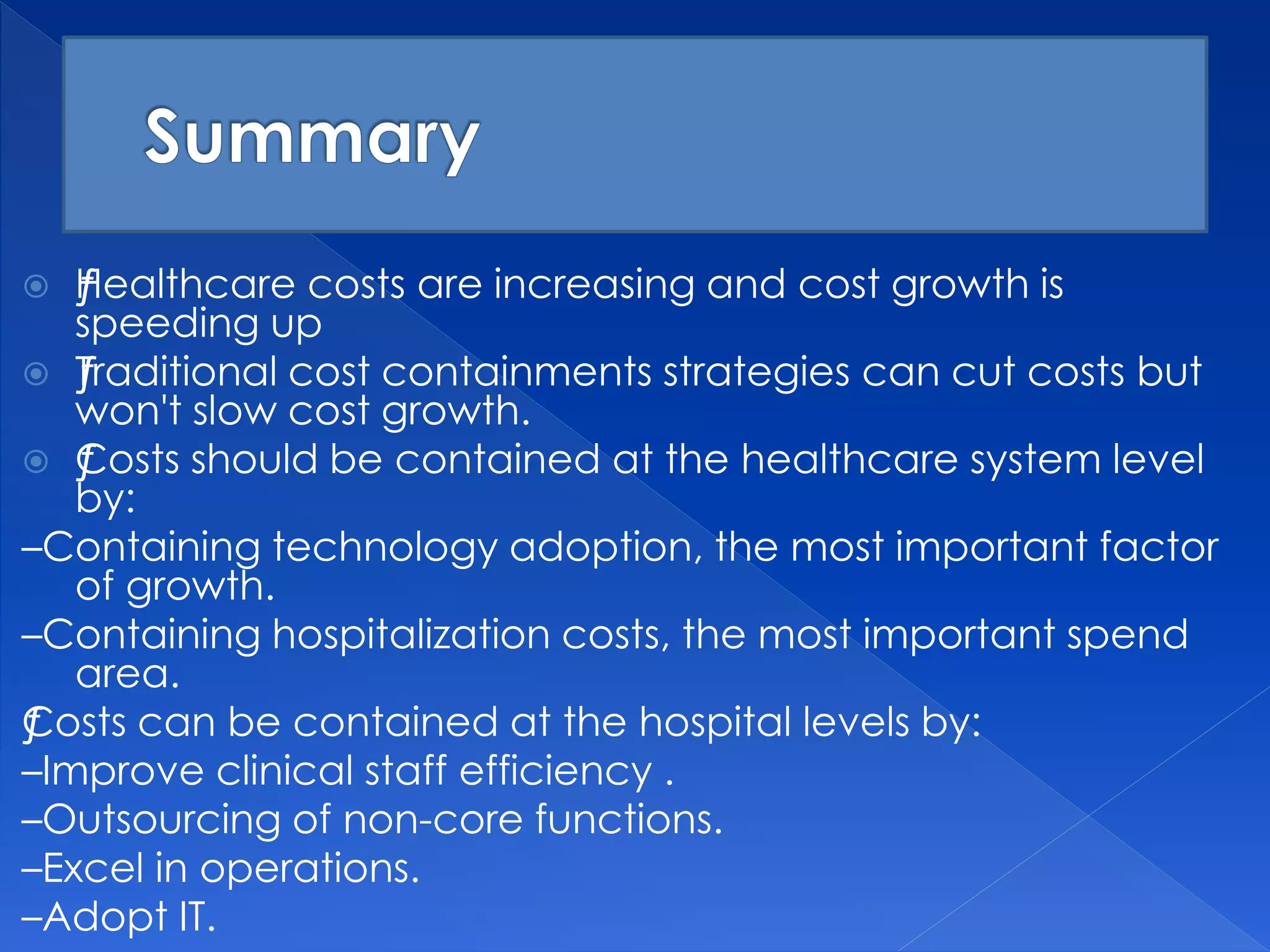 Cost containment | PPTX