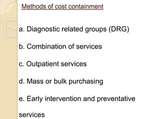Cost containment | PPTX