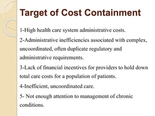 Cost containment | PPTX