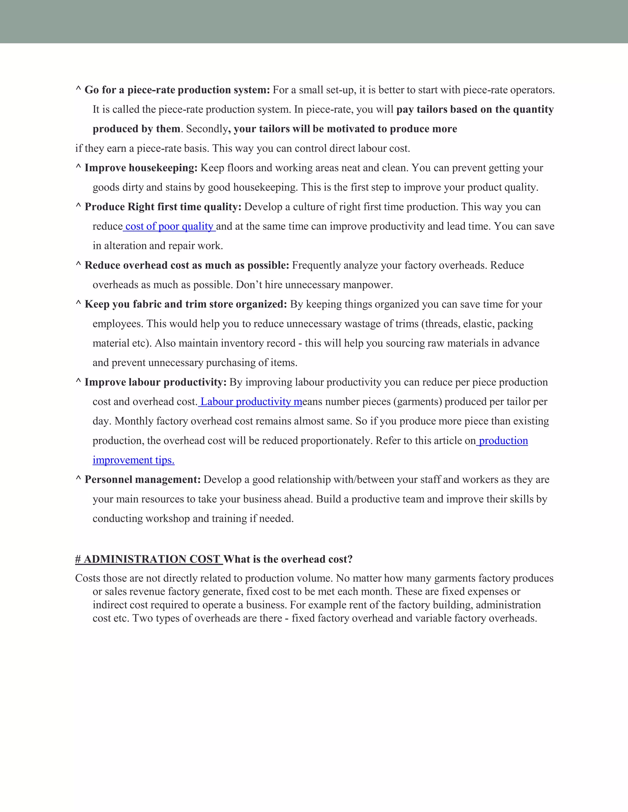 Cost control | PPT