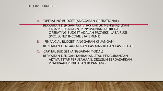 Effective Cost Control | PPTX