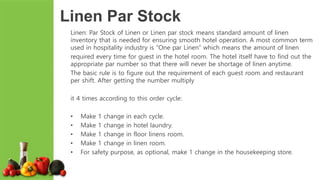 Par Stock in Hotel by Dino Leonandri | PPTX