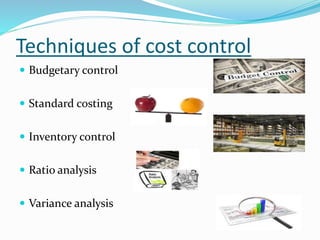 Cost control and reduction | PPTX | Business Accounting & Finance ...