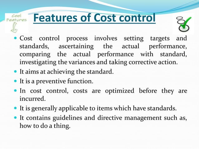 Cost control and reduction | PPTX | Business Accounting & Finance ...