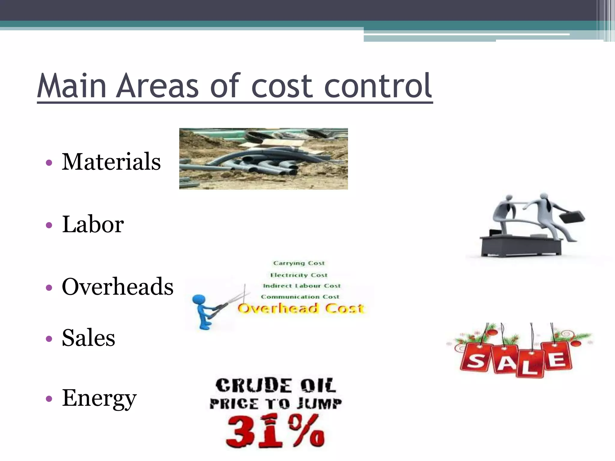 Cost control and reduction | PPTX | Business Accounting & Finance ...