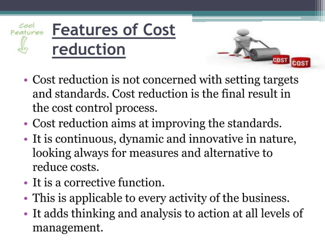 Cost control and reduction | PPTX | Business Accounting & Finance ...
