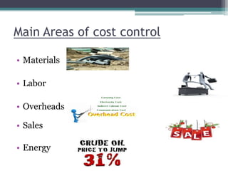 Cost control and reduction | PPTX | Business Accounting & Finance ...