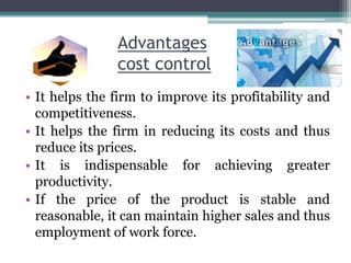 Cost control and reduction | PPTX