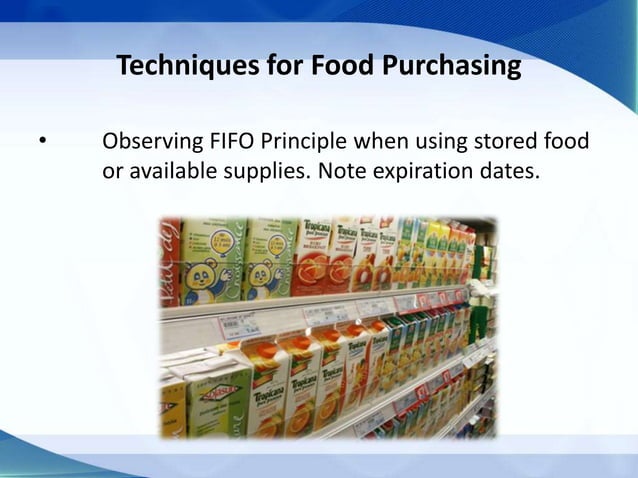 Cost control in quantity food production | PPTX