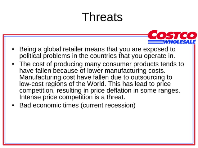 Costco Powerpoint Presentation | PPT | Retail Industry | Industries
