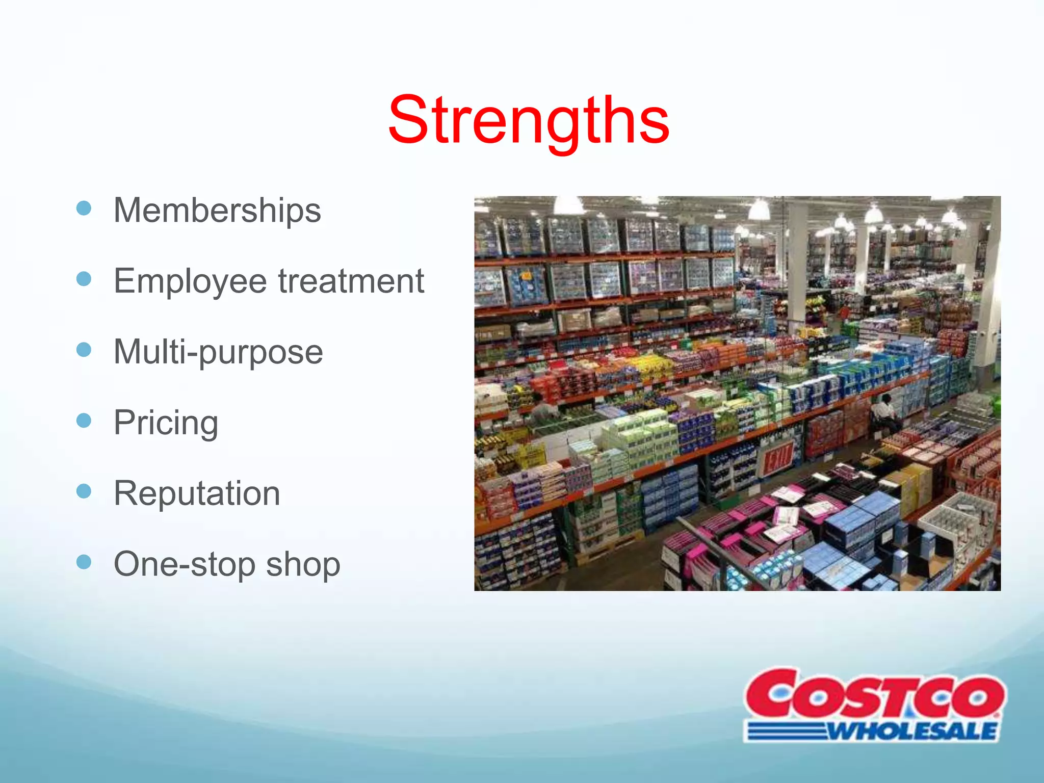 Costco swot presentation final | PPTX