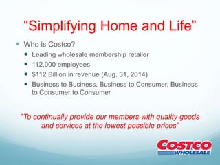 Costco swot presentation final | PPTX