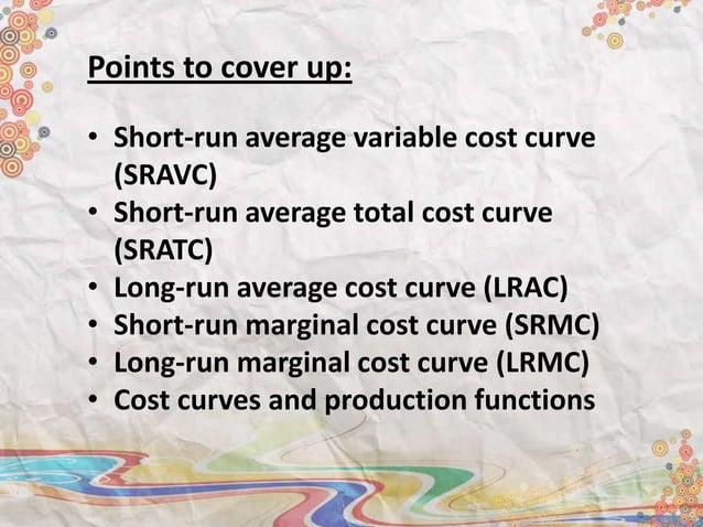Cost curves | PPT