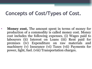 Cost curves for the learning the economics | PPT