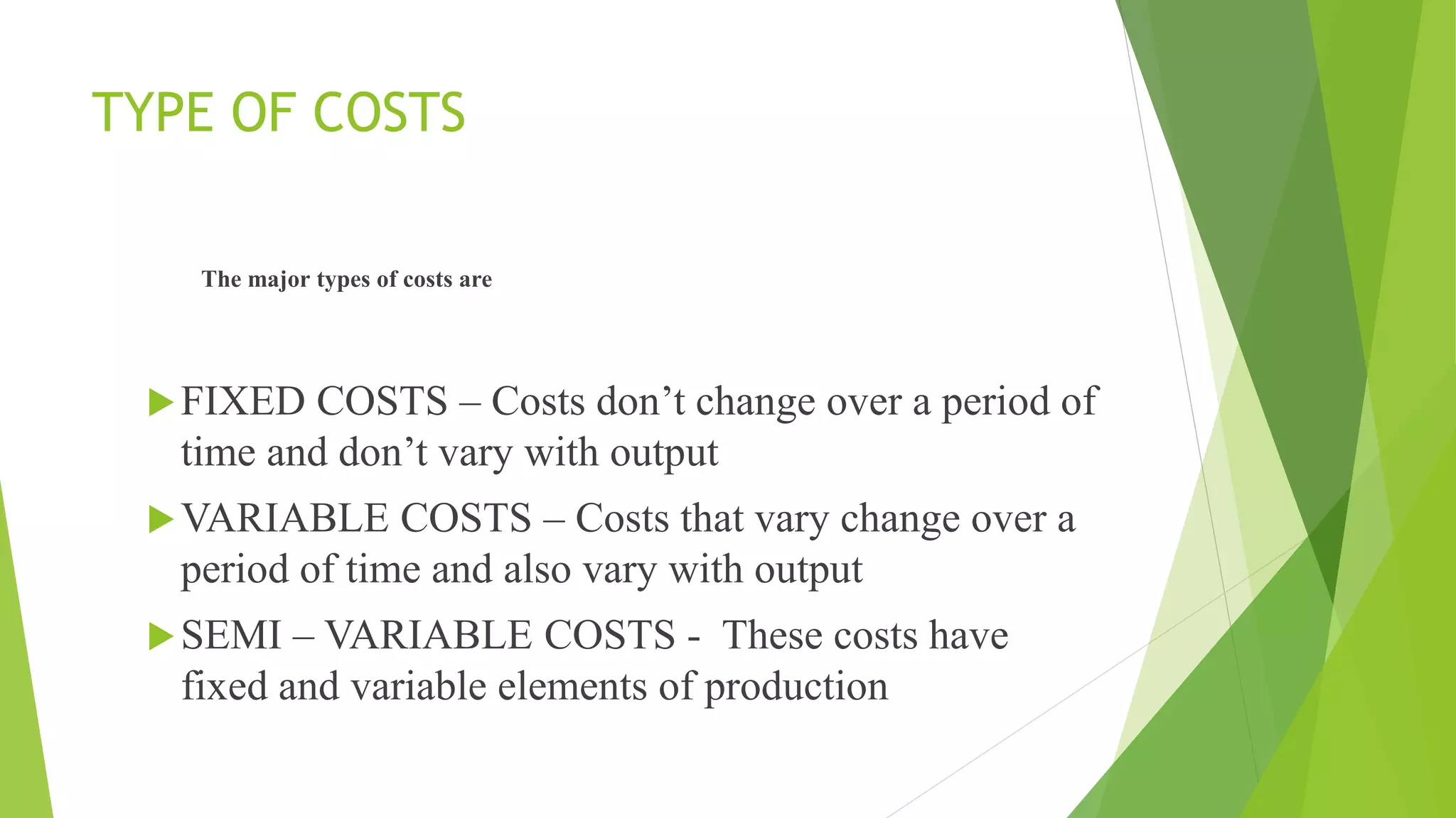 Cost determination and balance sheet | PPT