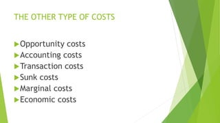 Cost determination and balance sheet | PPTX