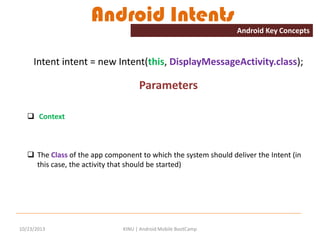 Android Bootcamp Tanzania:Overview of android platform | PPT