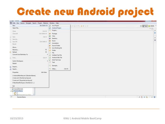 Android Bootcamp Tanzania:Overview of android platform | PPT