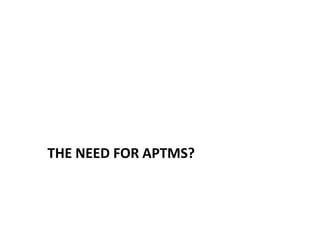 Cost effective APTMS | PDF