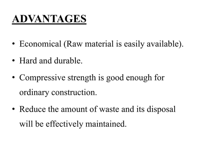 Cost effective brick | PPT