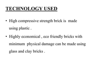 Cost effective brick | PPTX