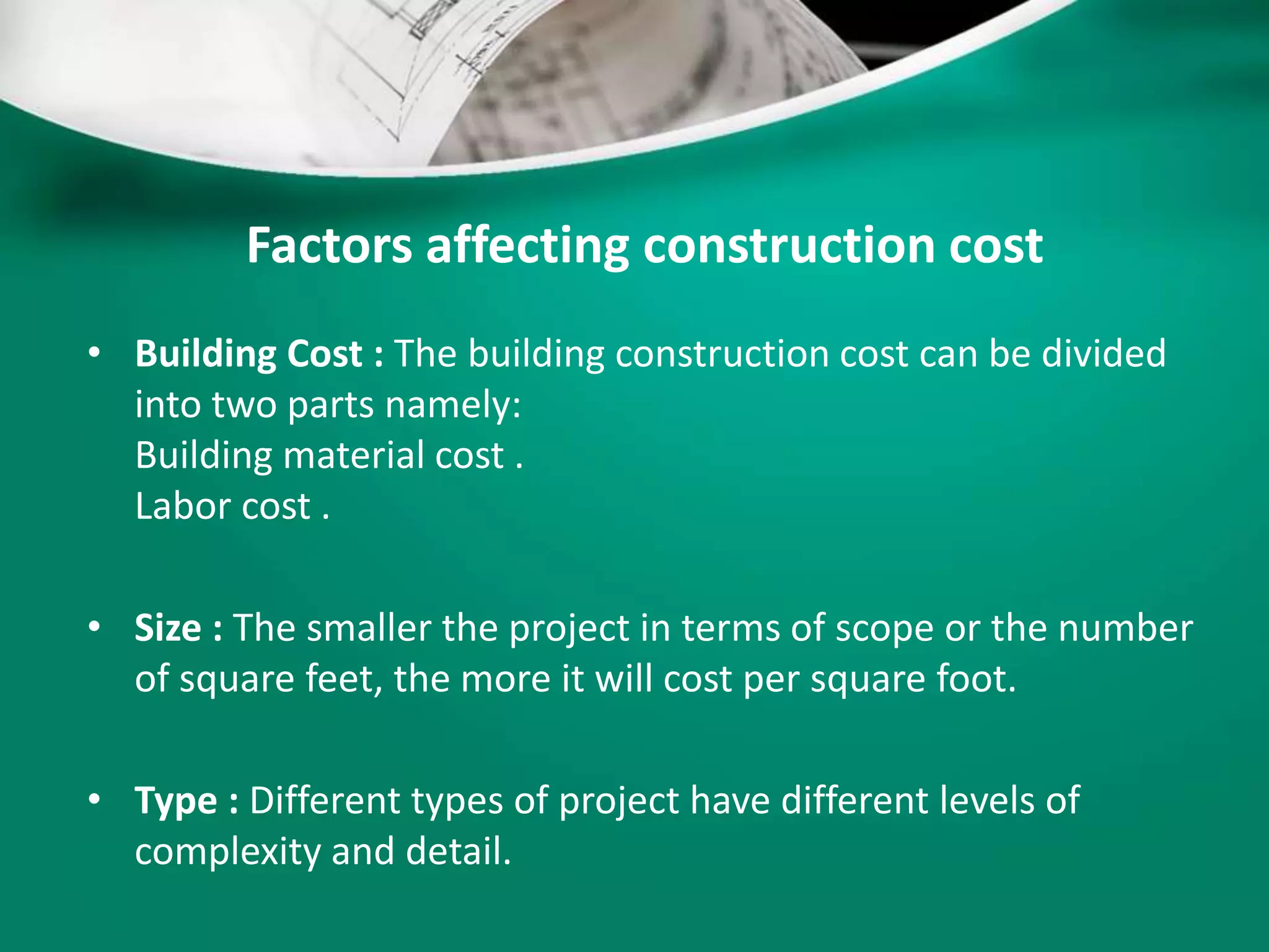 Cost effective construction tech PPT | PPTX