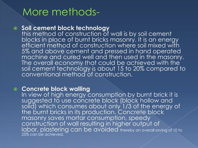 Cost effective construction techniques | PPTX