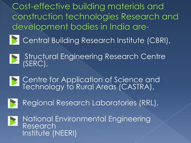 Cost effective construction techniques | PPTX