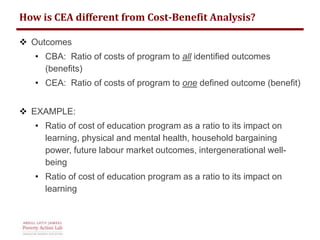 Cost Effectiveness Analysis | PPTX