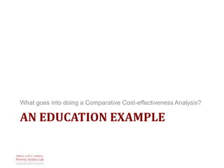 Cost Effectiveness Analysis | PPTX