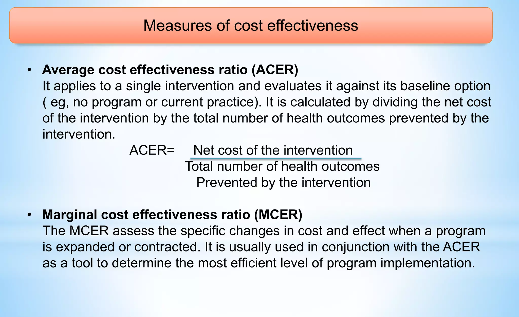 Cost effectiveness and cost containment | PPTX