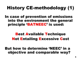 Cost Effectiveness Methodology and Sustainability | PPT