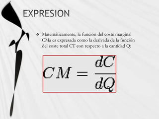 Fórmula De Ingreso Marginal